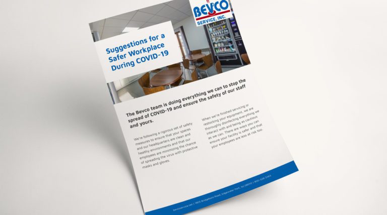 Bevco Service - Covid 19 Reopening Procedures - NJ Vending Machines ...